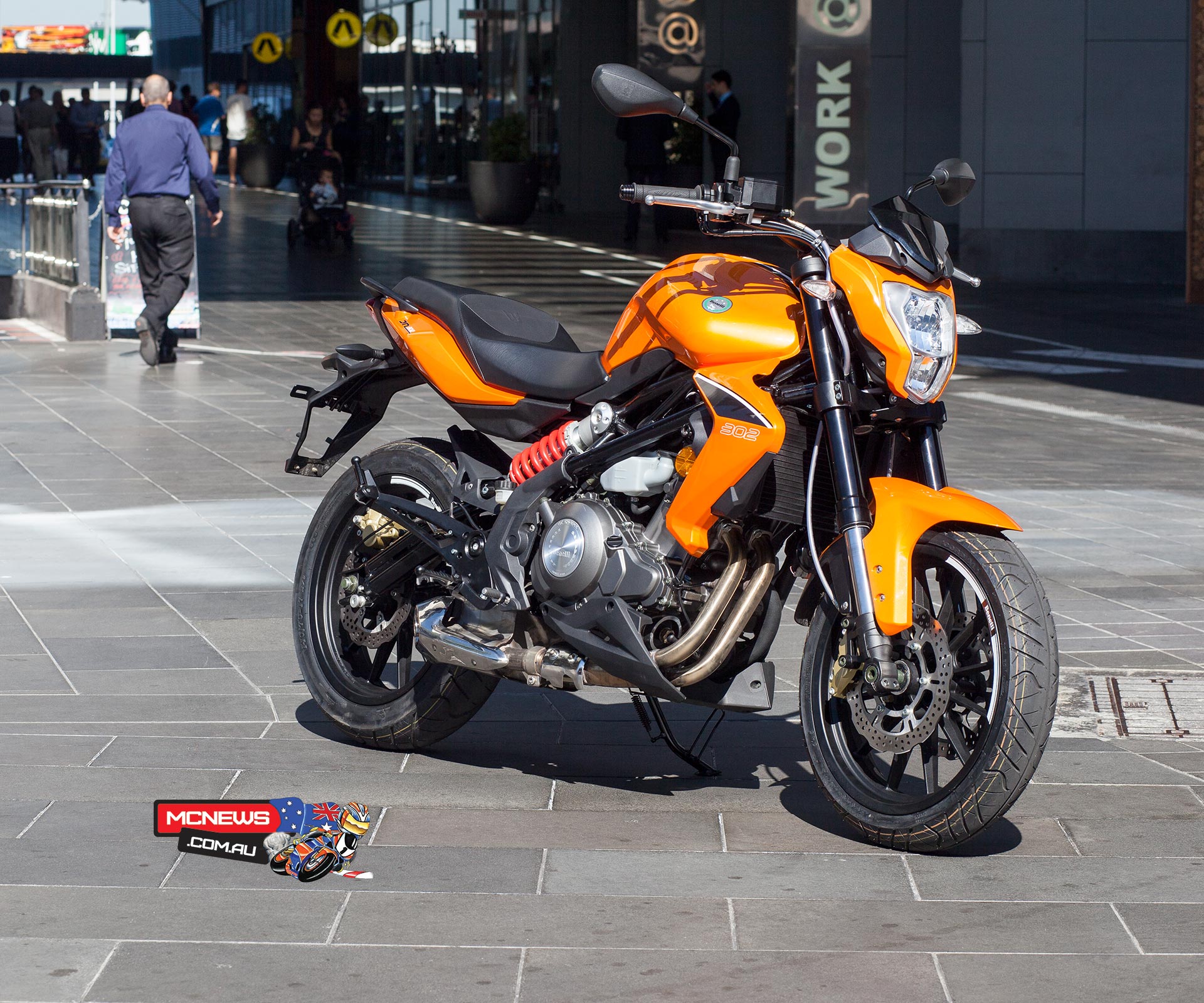 Benelli BN302 unveiled in Melbourne