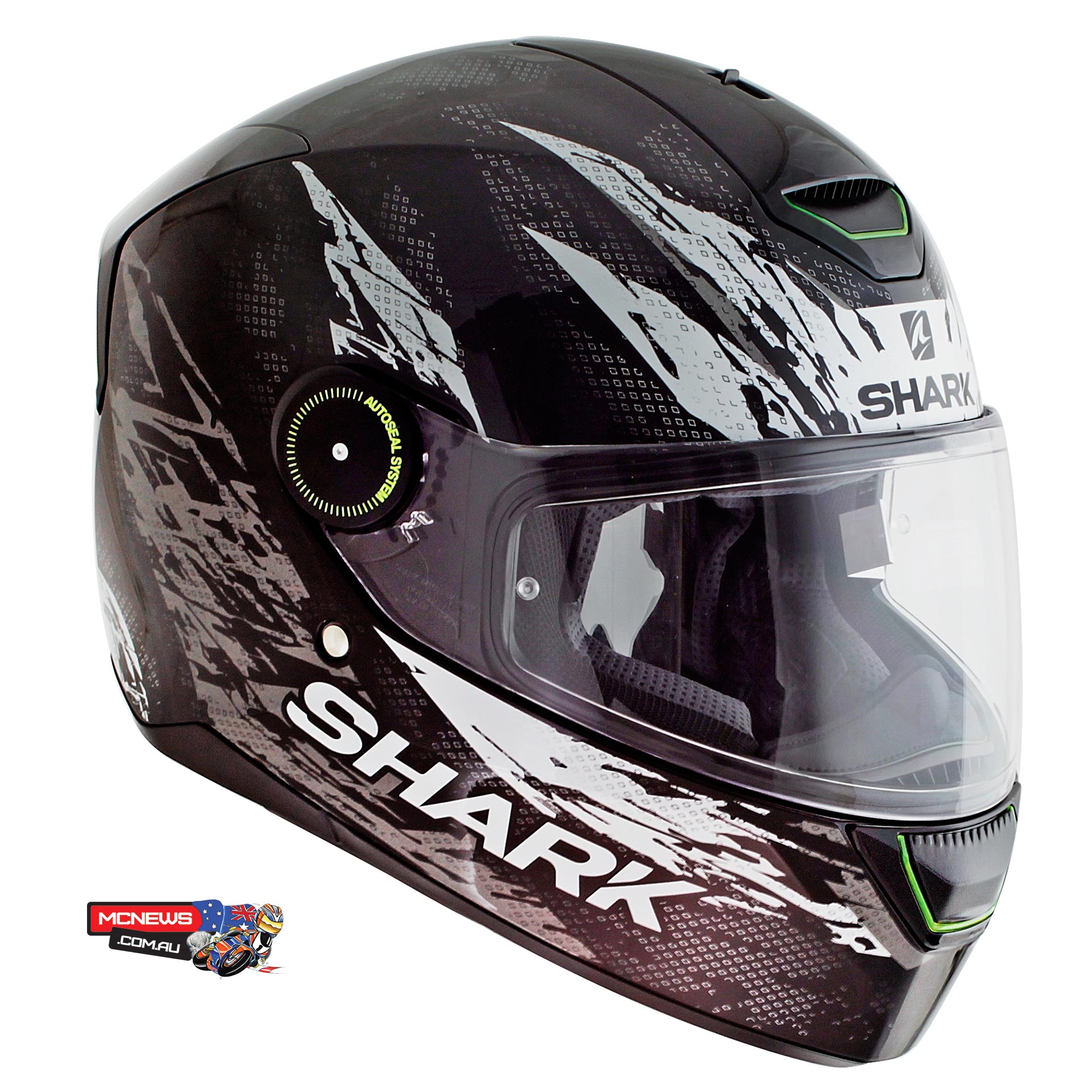 Shark Skwal - LED lighted helmet | MCNews.com.au