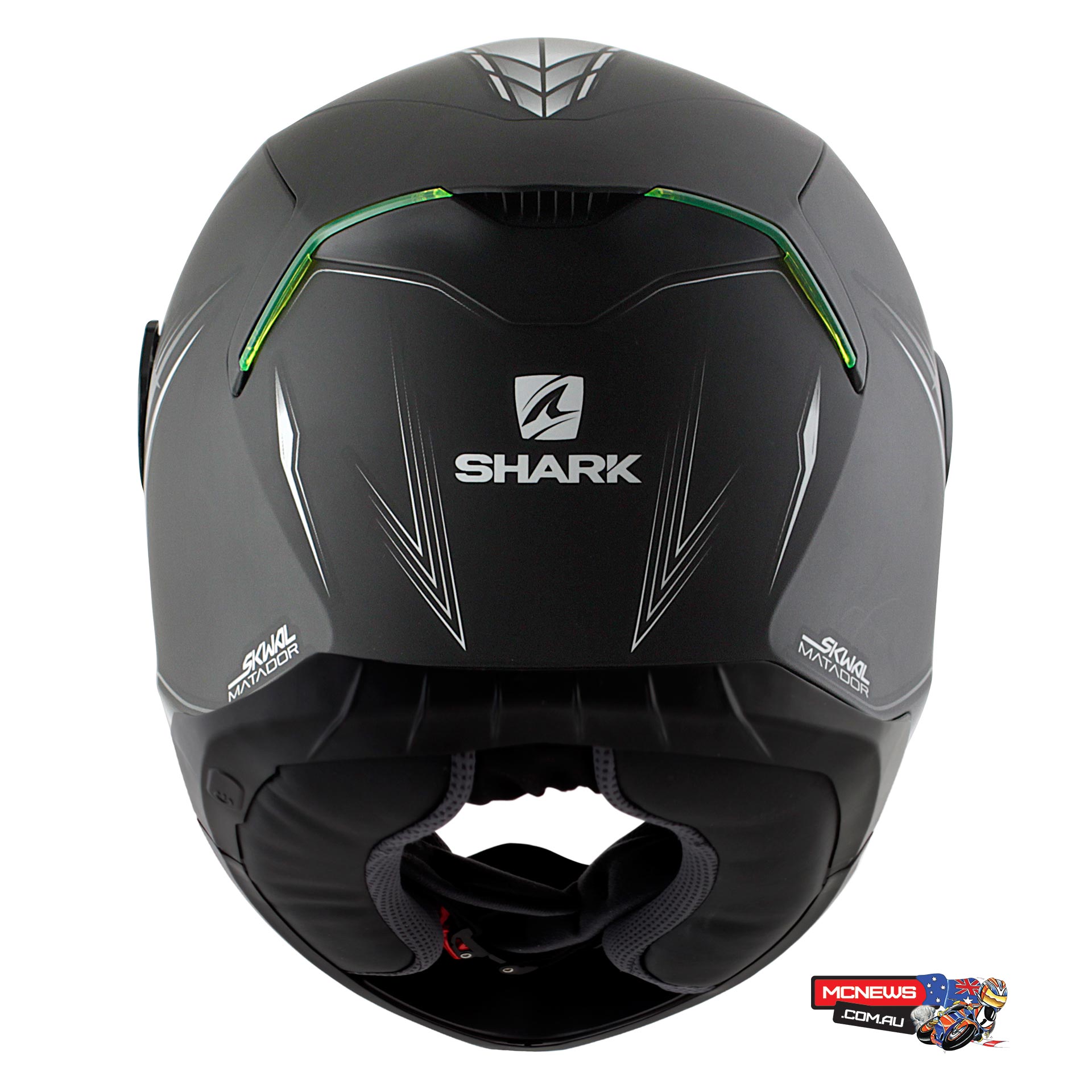 Shark Skwal - LED lighted helmet | MCNews.com.au