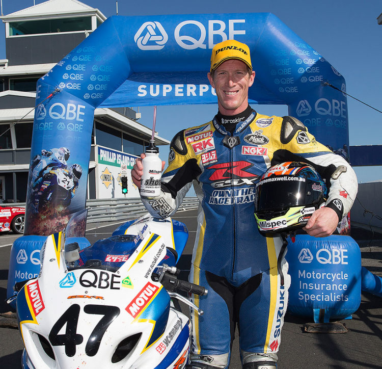 Wayne Maxwell back in Suzuki colours for ASBK 2019 | MCNews