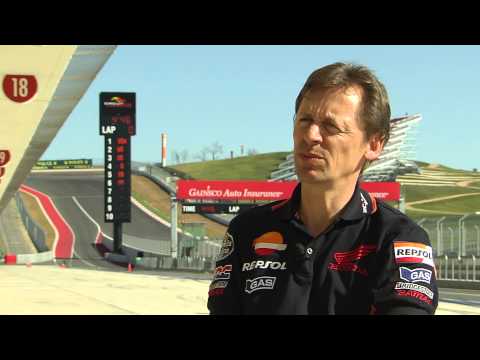 Repsol HRC MotoGP Race Engineer Mike Leitner talks Texas Test and ...