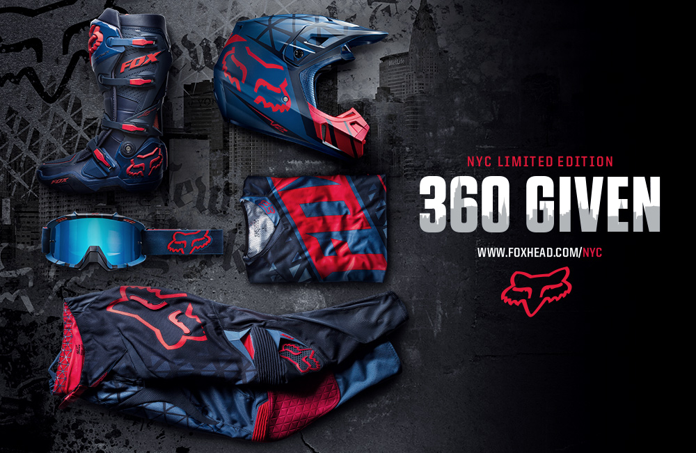 New Fox SX14 NY Limited Edition Racewear
