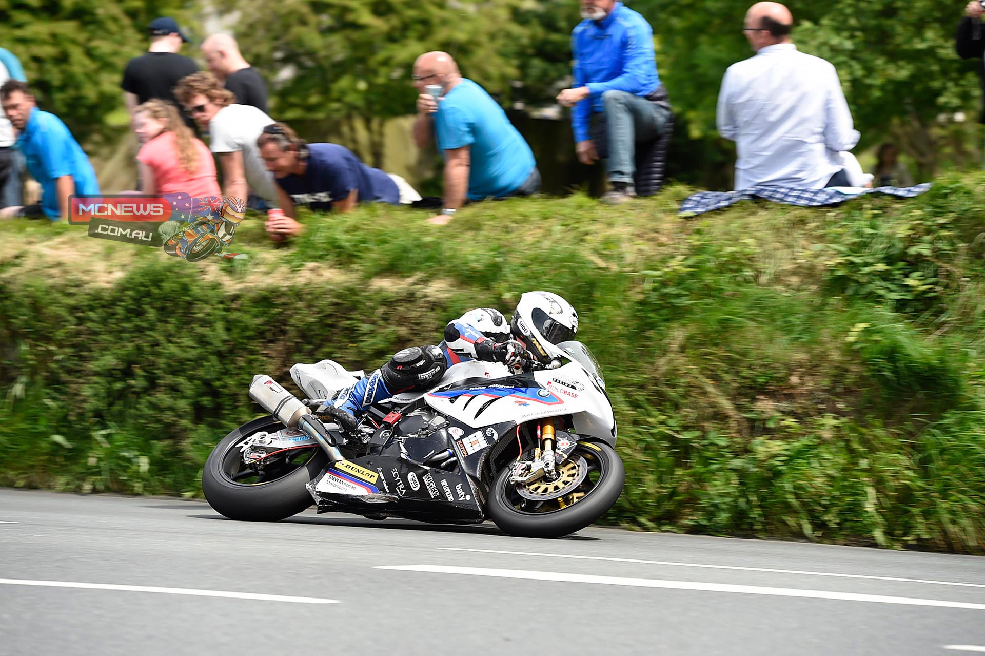 BMW celebrate IOM TT Triple with Michael Dunlop