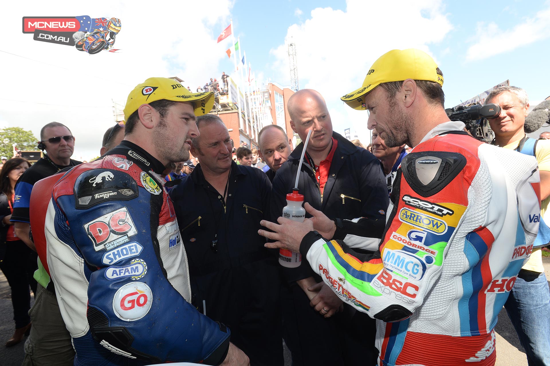 Dunlop's Superstock TT; Dave Johnson 4th