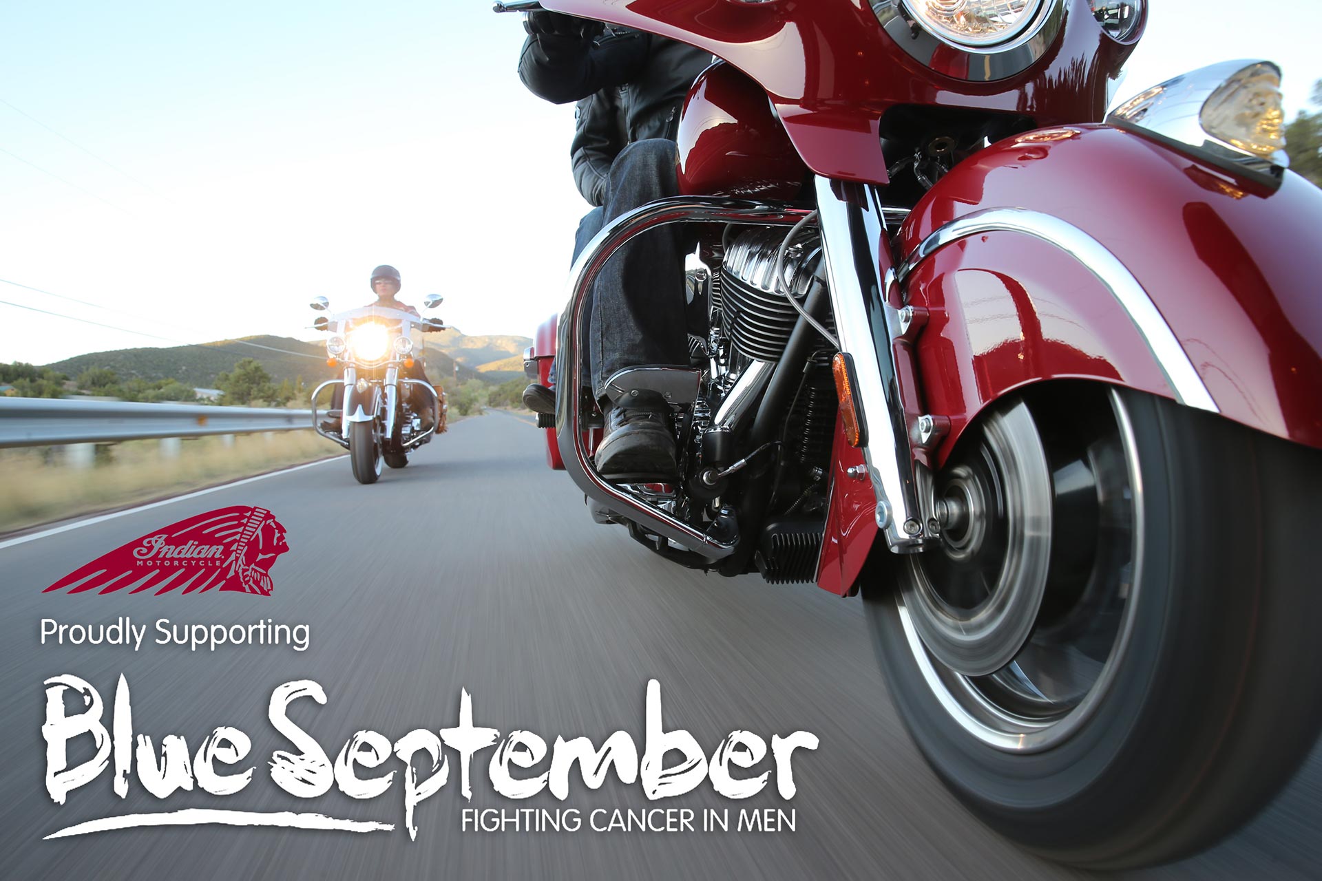 Indian Motorcycle backs Blue September cancer campaign