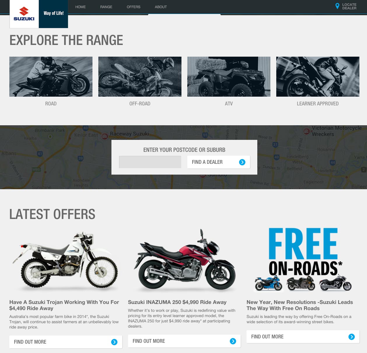 Suzuki Motorcycles Australia New Website | MCNews