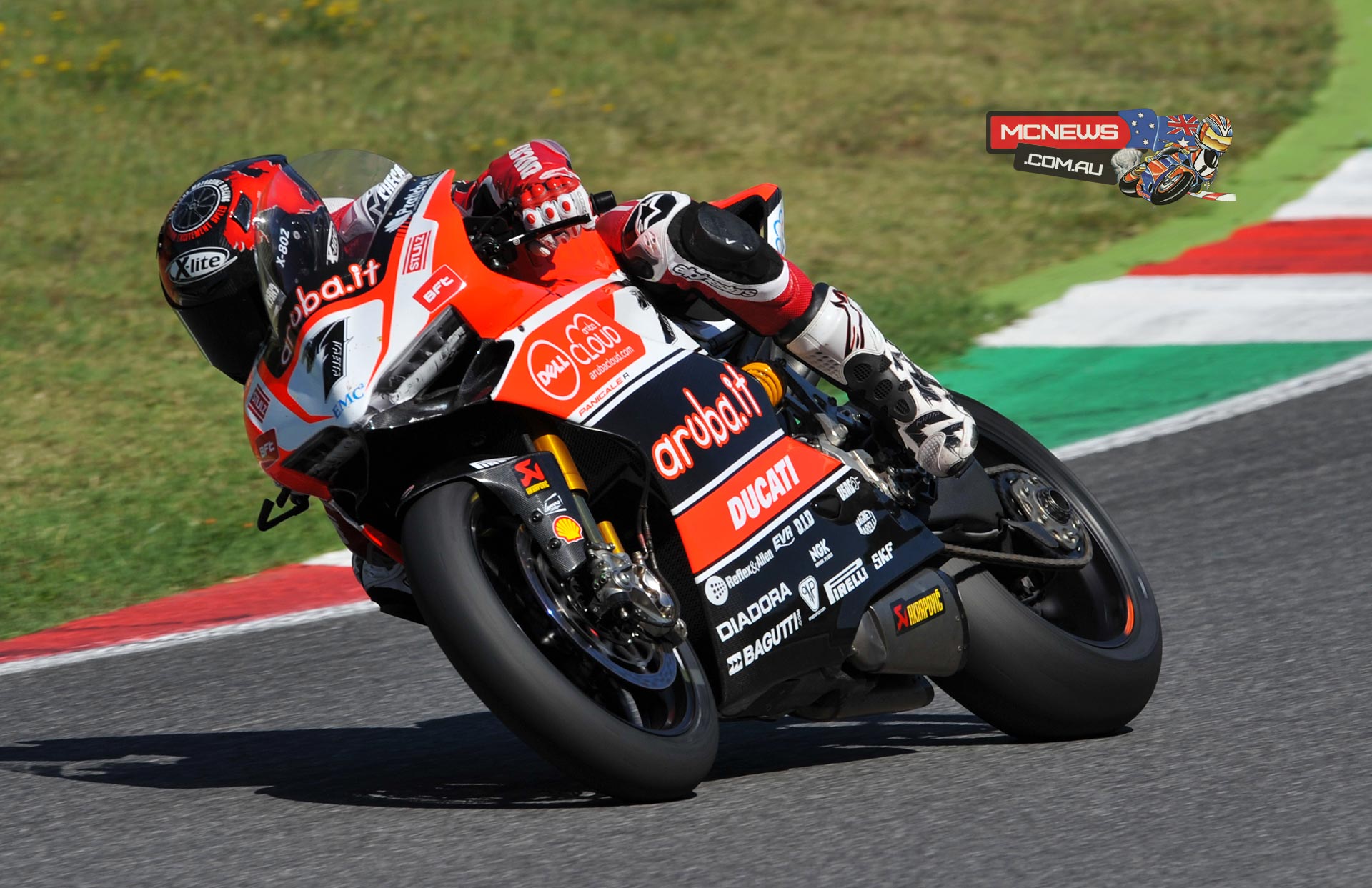 Carlos Checa rides Panigale R at Mugello | MCNews