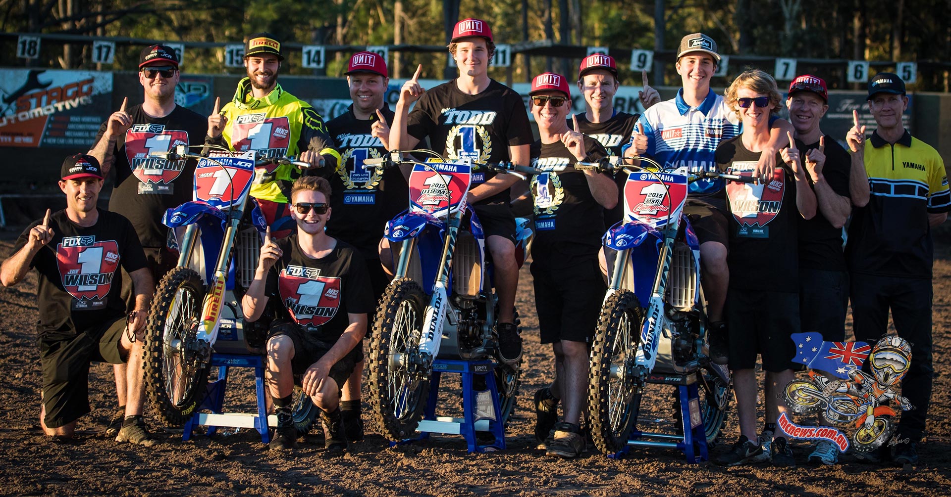 Yamaha YZ250F wins three titles | MCNews