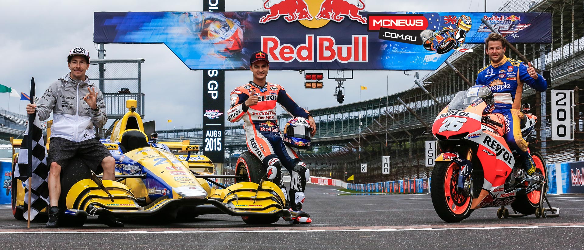 MotoGP bike versus Indycar | MCNews