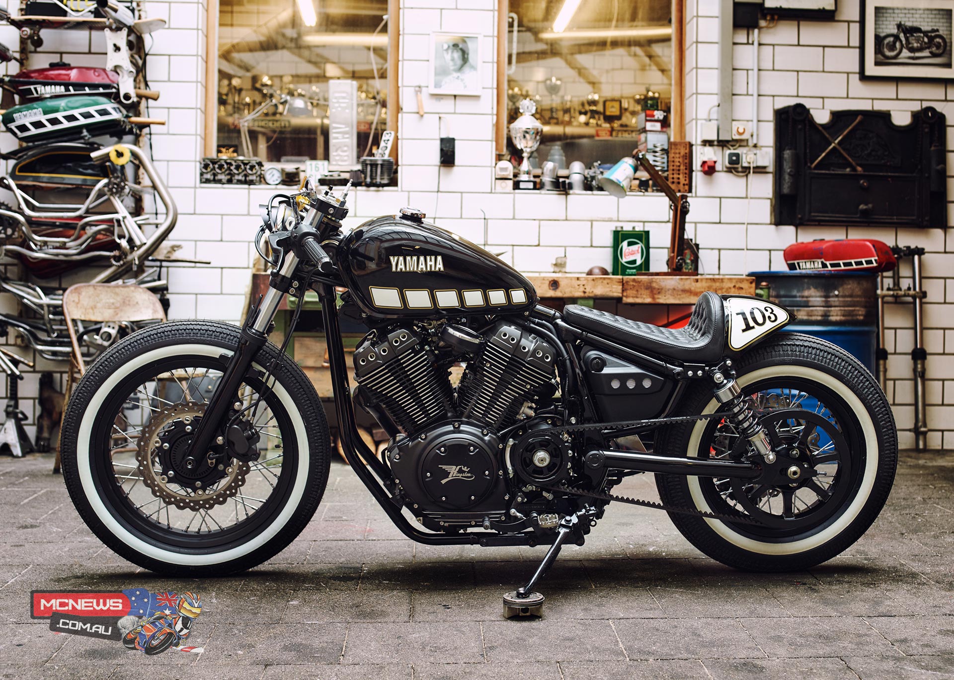 Yard Built Yamaha XV950 The Face | MCNews