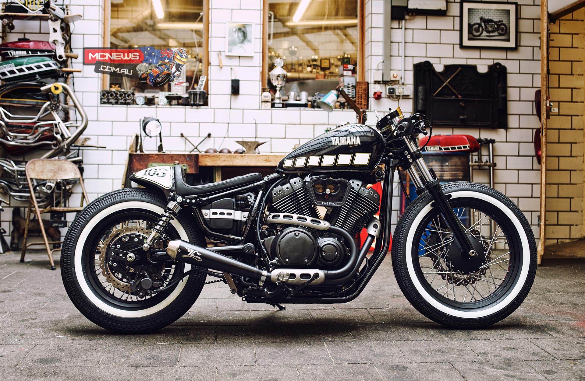 Yard Built Yamaha XV950 The Face | MCNews