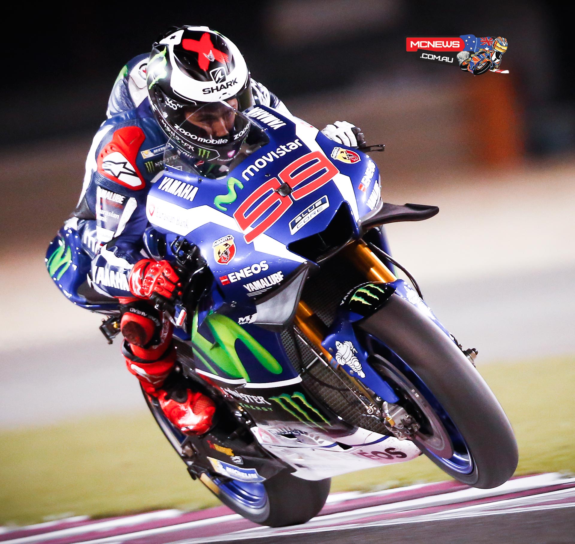 Jorge Lorenzo tops Qatar MotoGP Test | MCNews