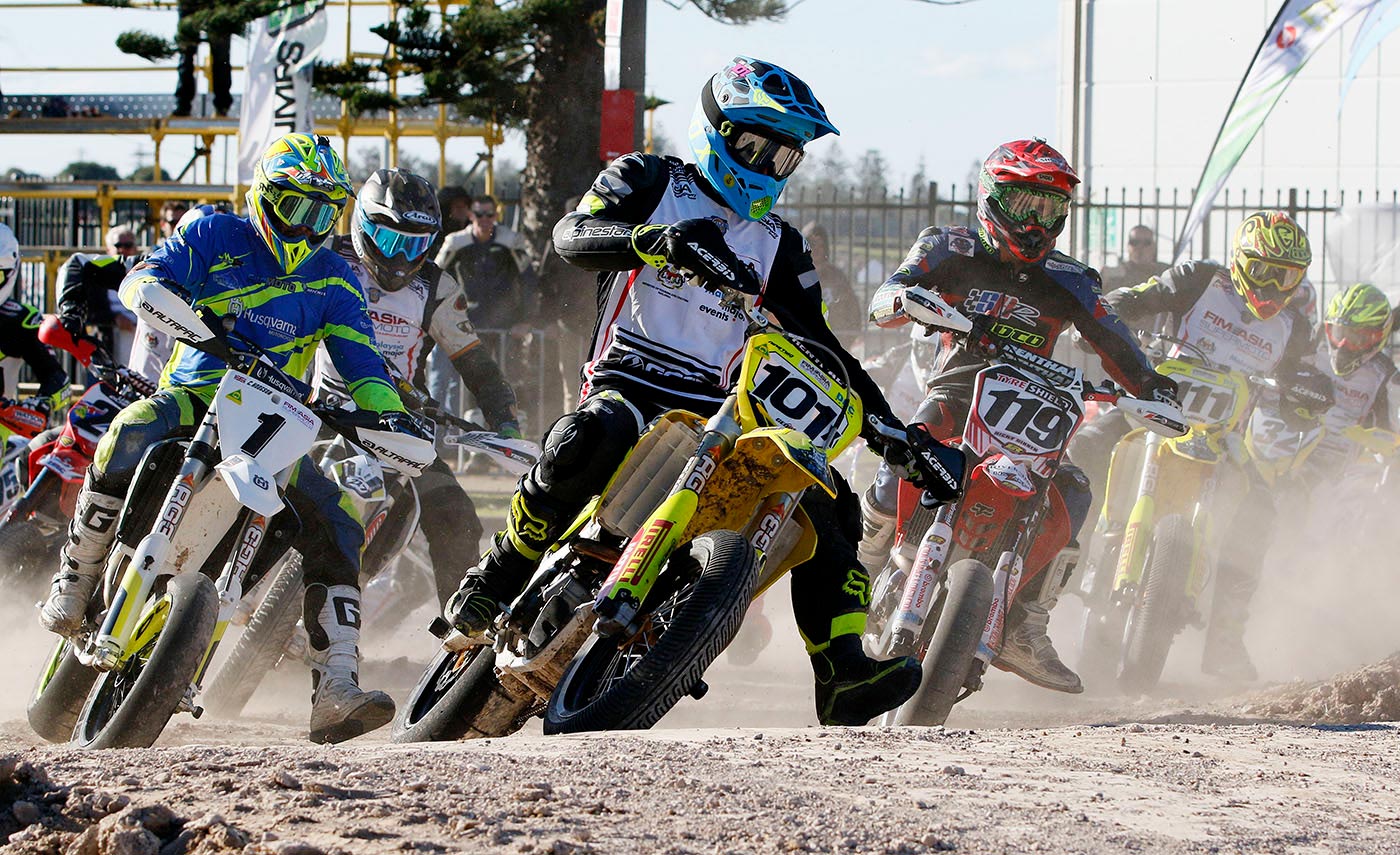 Luke George sweeps Newcastle FIM Asia SuperMoto | MCNews