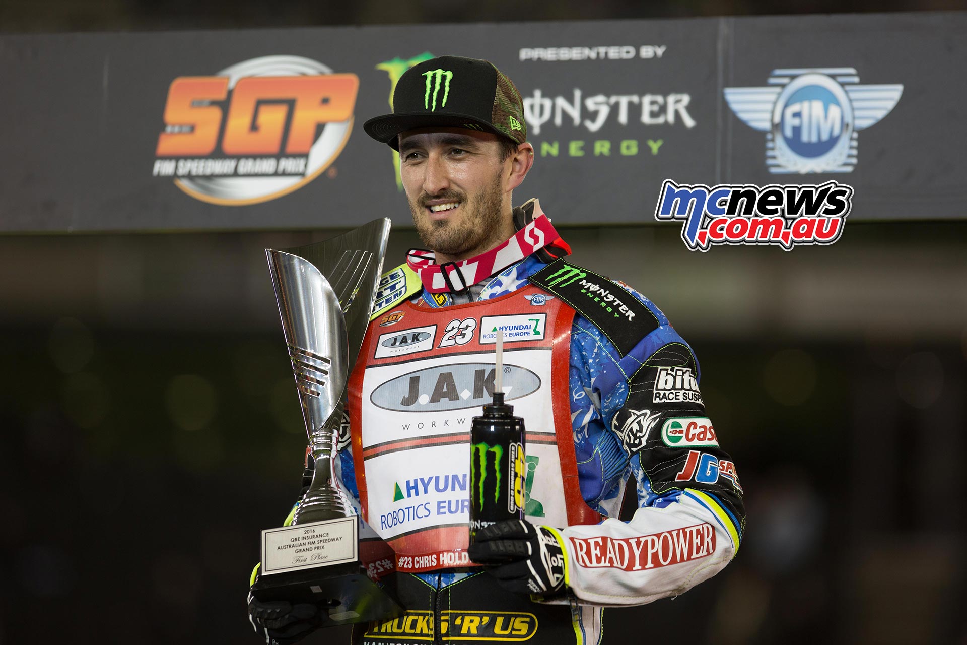 Hancock Champion | Chris Holder Round 11 winner at SGP | MCNews