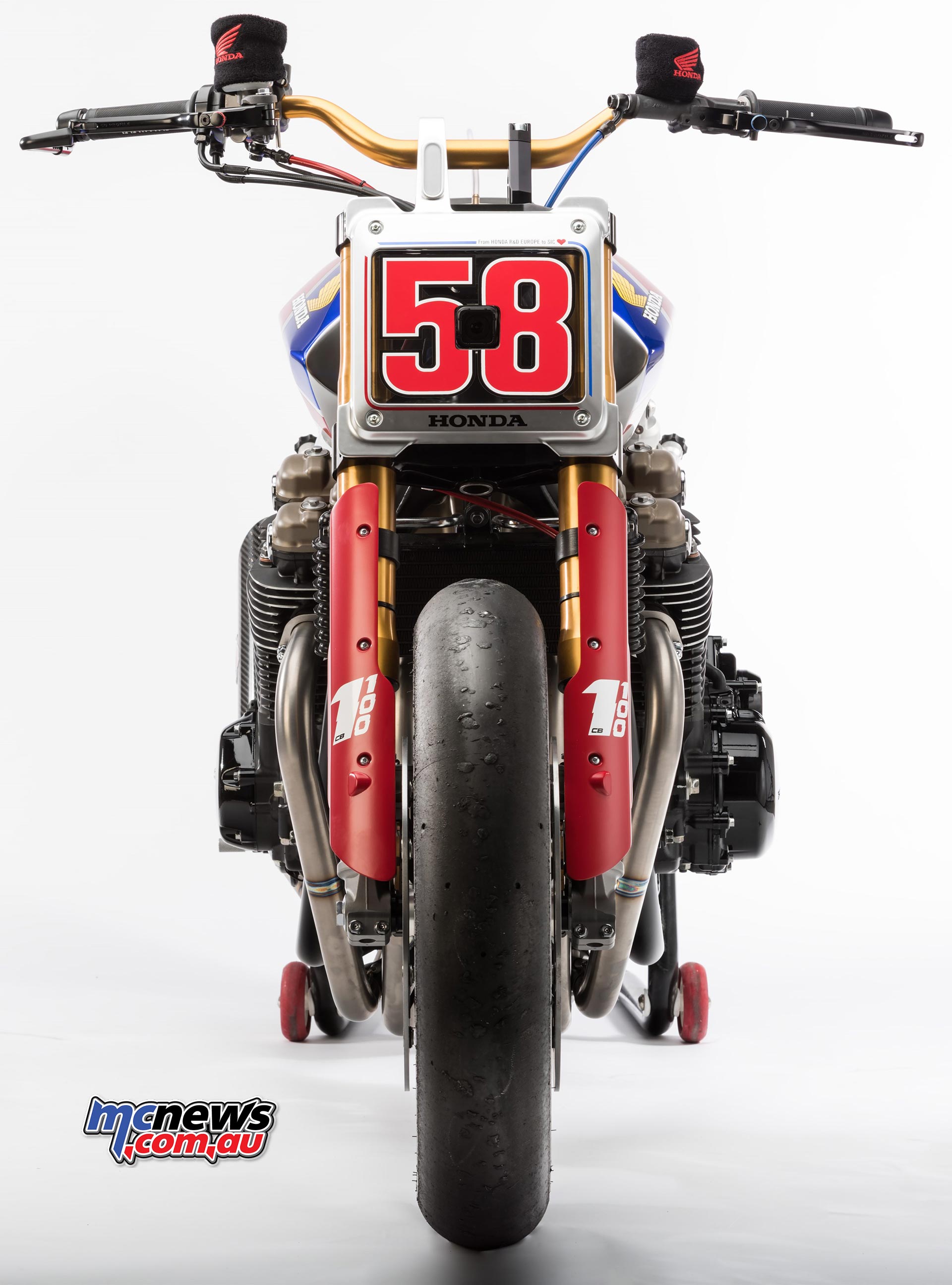 Honda CB1100 TR Concept | Ballsy big retro rocket | MCNews