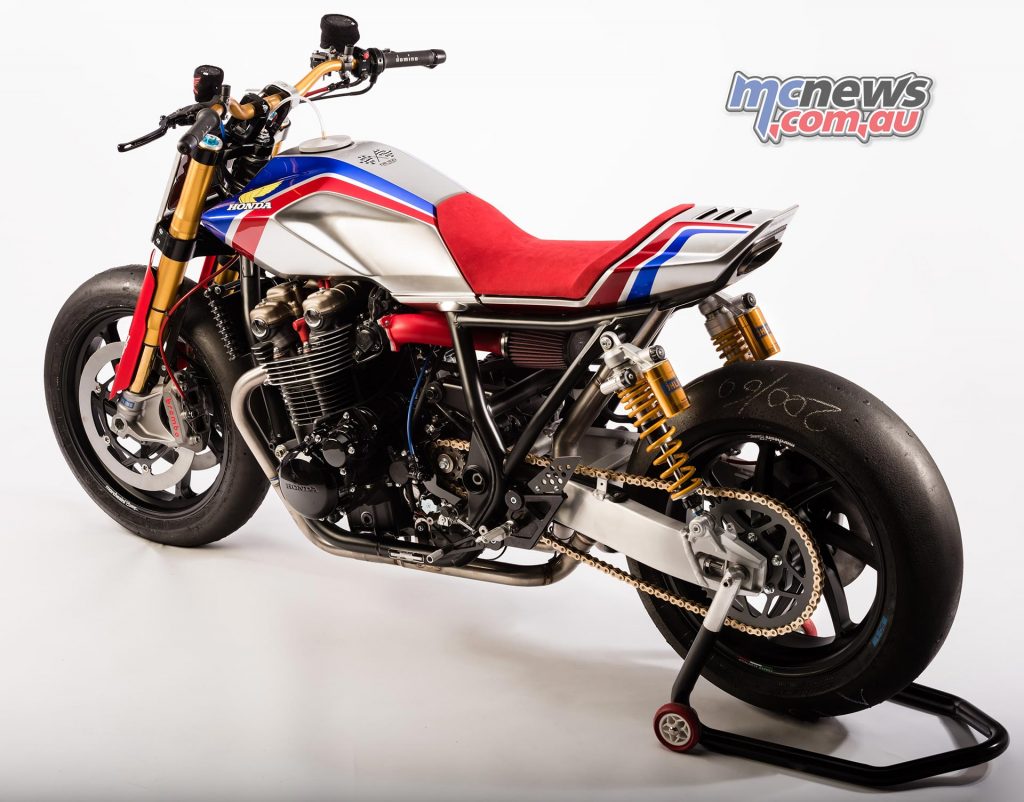 Honda CB1100 TR Concept | Ballsy big retro rocket | MCNews