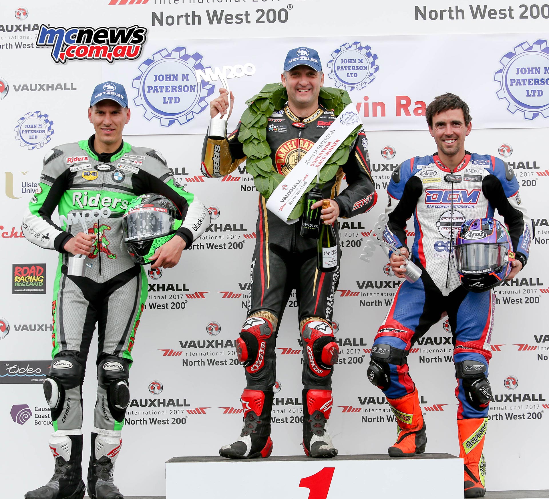 Glenn Irwin takes premier prize at 2017 North West 200 | MCNews