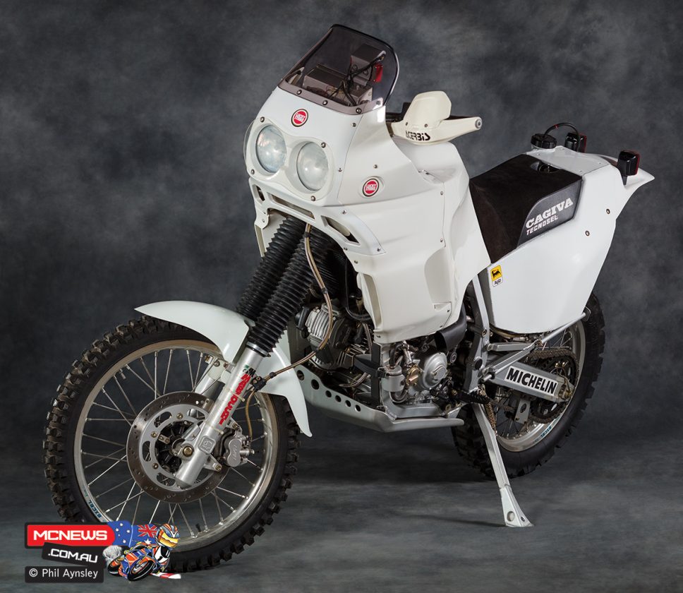Cagiva 906 Elefant SP especially made for the Australasian Safari | MCNews