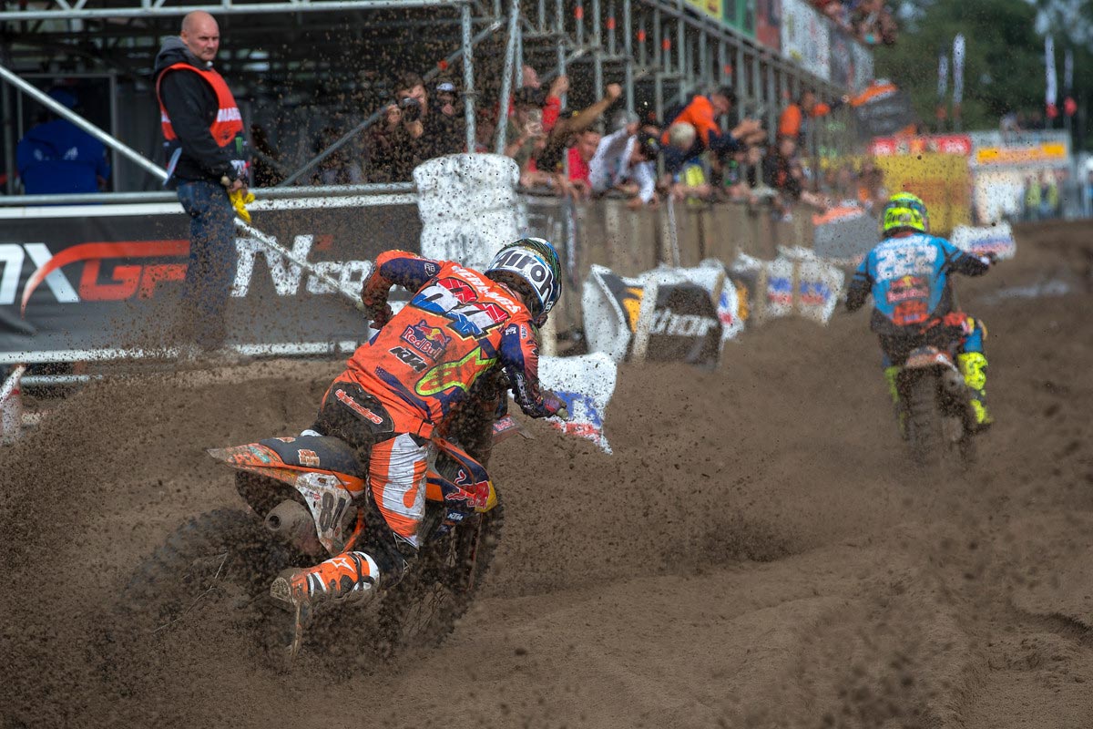 KTM 1-2-3 at Lommel MXGP | Herlings victorious | MCNews