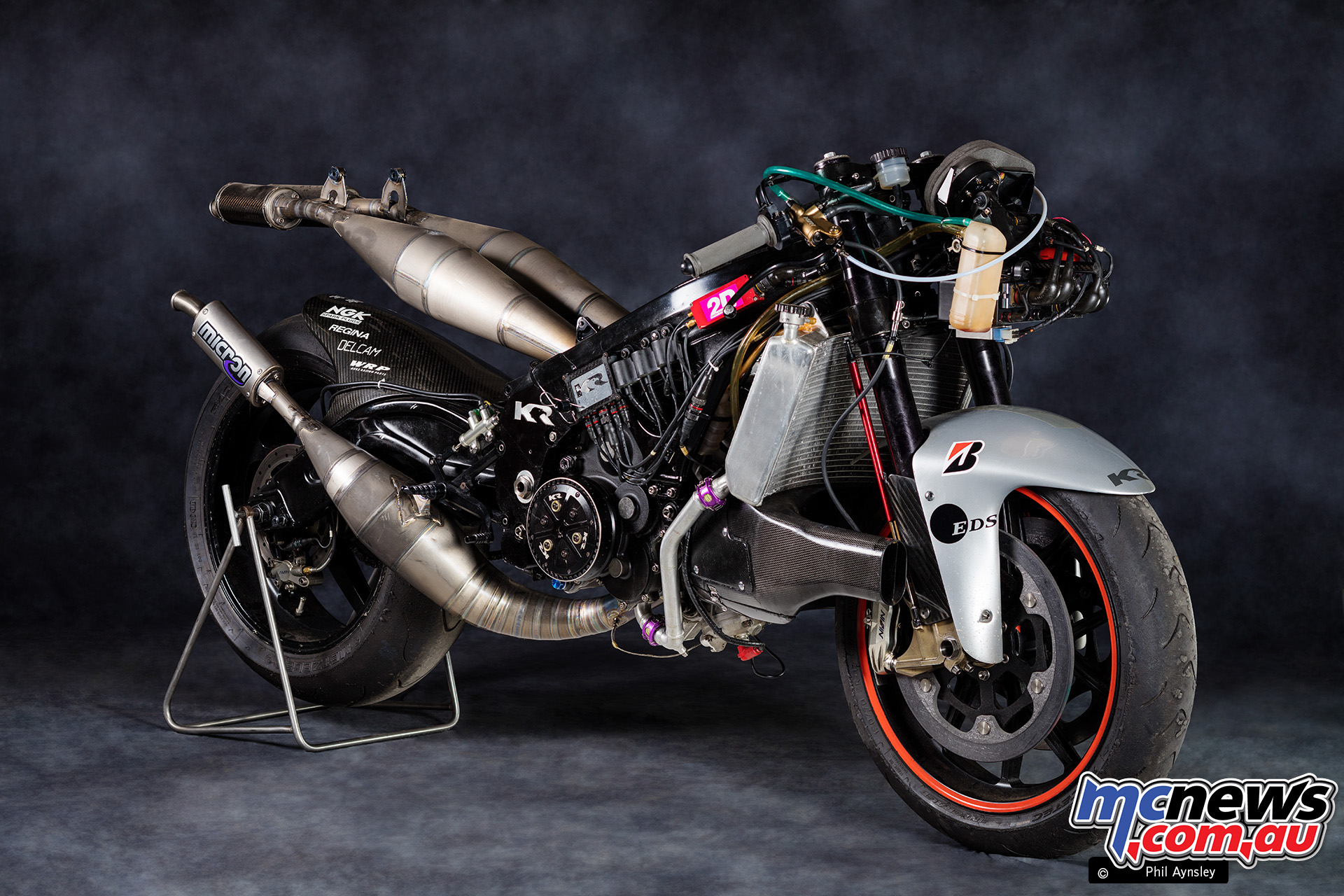 Proton KRV3 | Last two-stroke to score a MotoGP Pole | MCNews