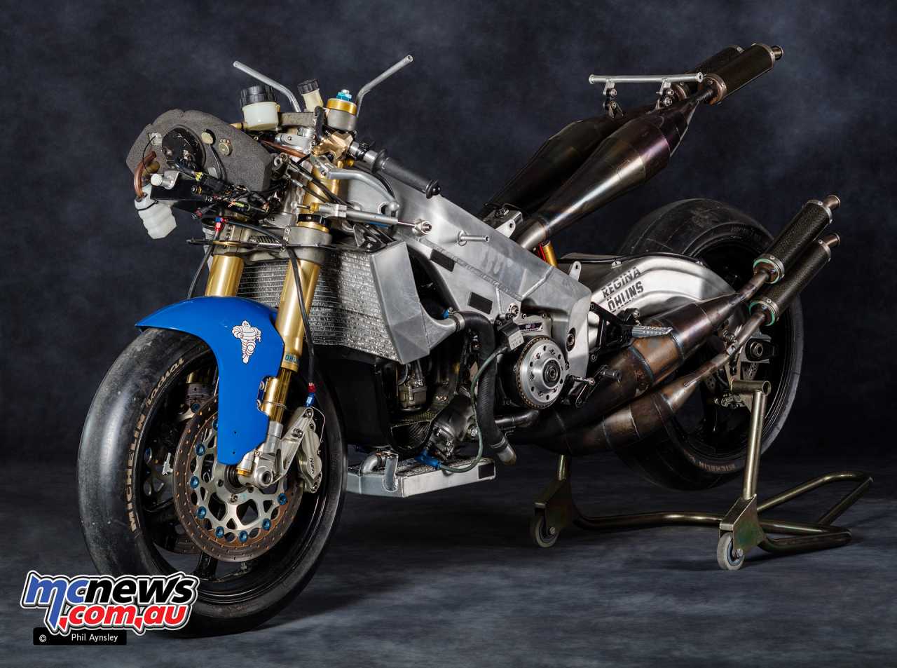 Elf Swissauto V4 two-stroke Racer | With Phil Aysnley | MCNews