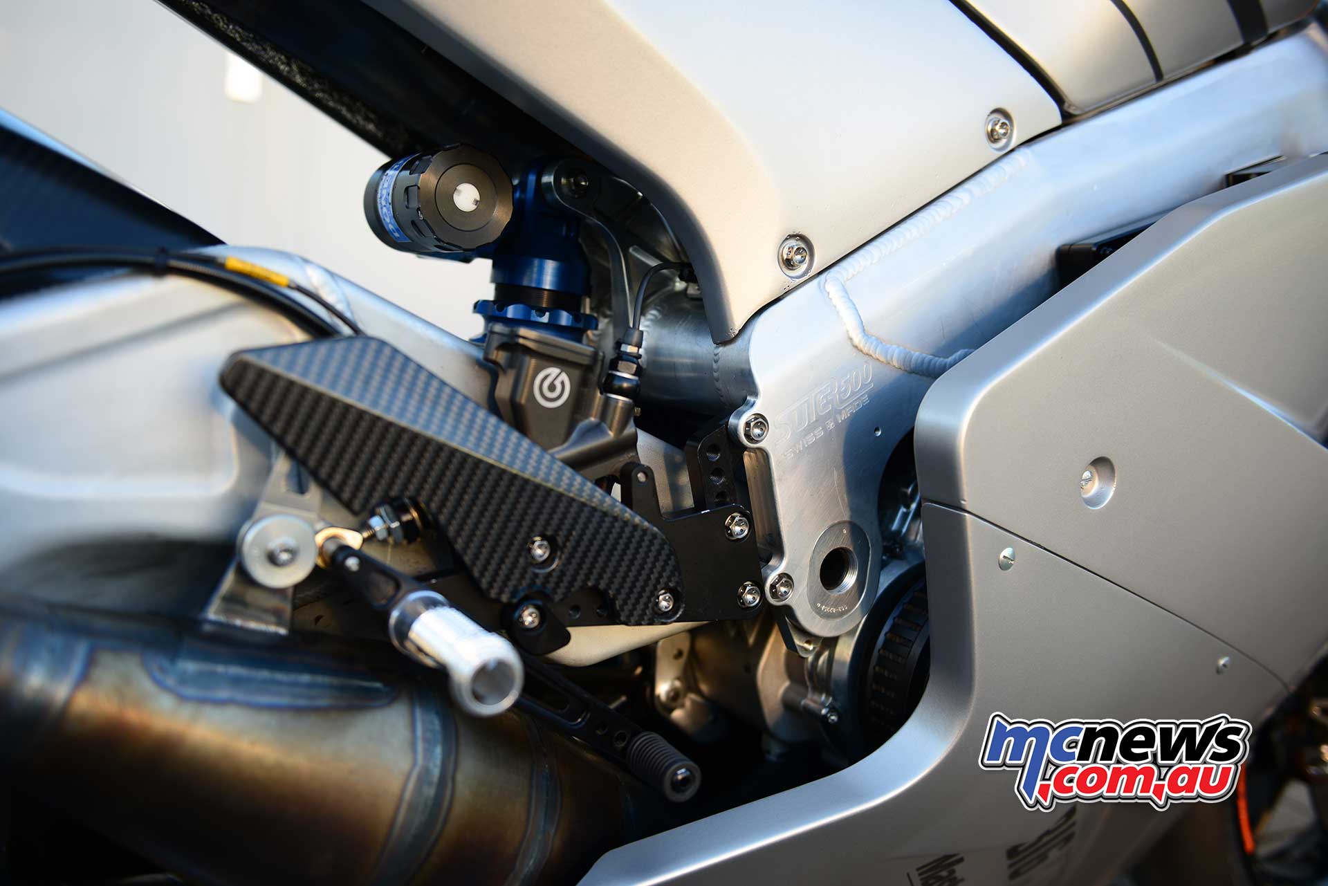 Images | Suter 580cc V-Four Two-Stroke in detail | MCNews