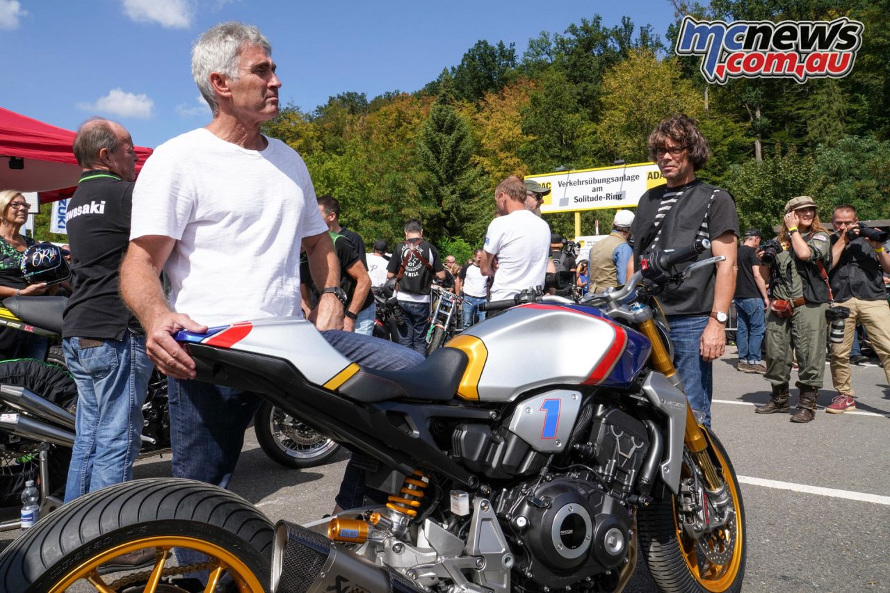 Mick Doohan on Honda Racing prepared CB1000R | MCNews