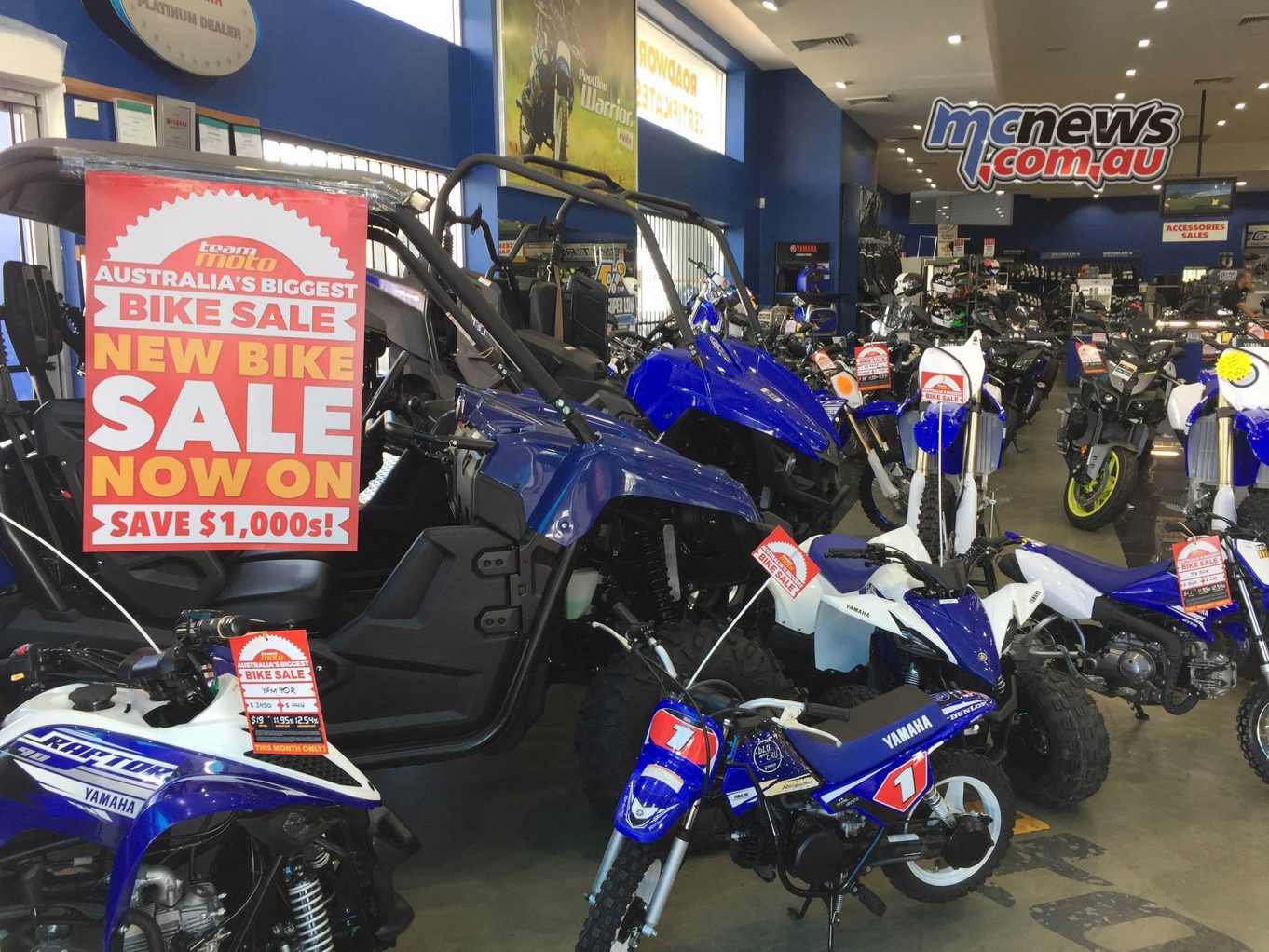TeamMoto Motorcycles launch Australia’s biggest bike sale! | MotorCycle ...