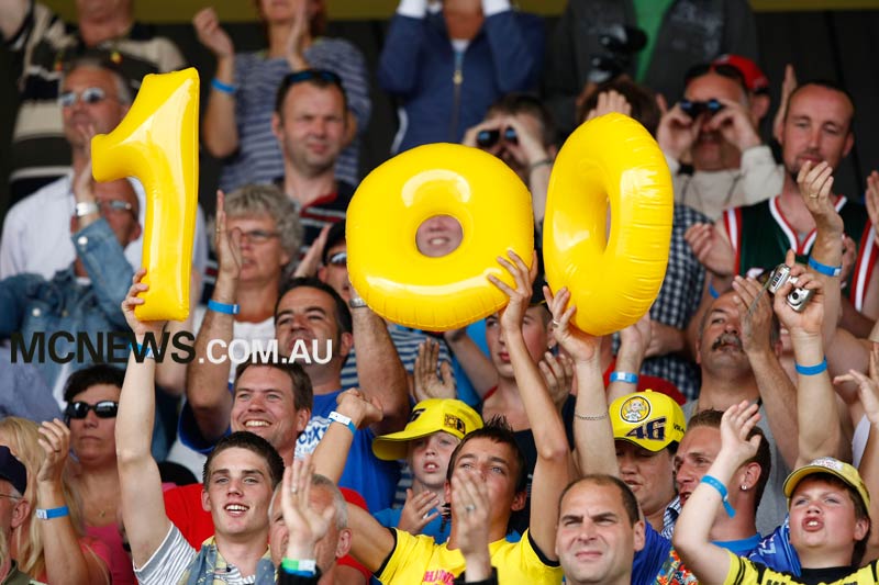 Throwback Thursday | Valentino Rossi’s 100th GP Victory | MotorCycle News