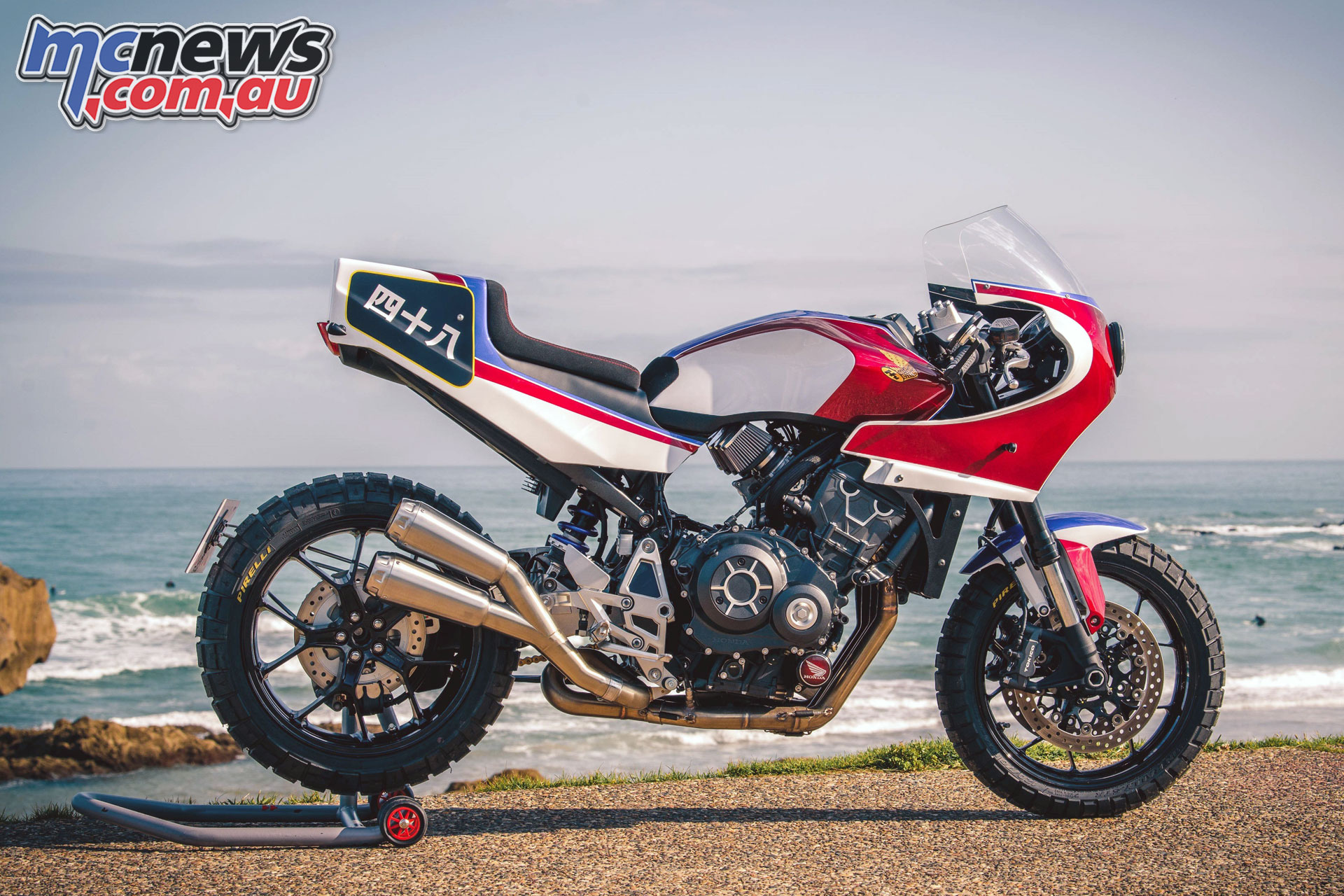 Honda celebrated 50 years of in-line fours at Wheels & Waves | MCNews