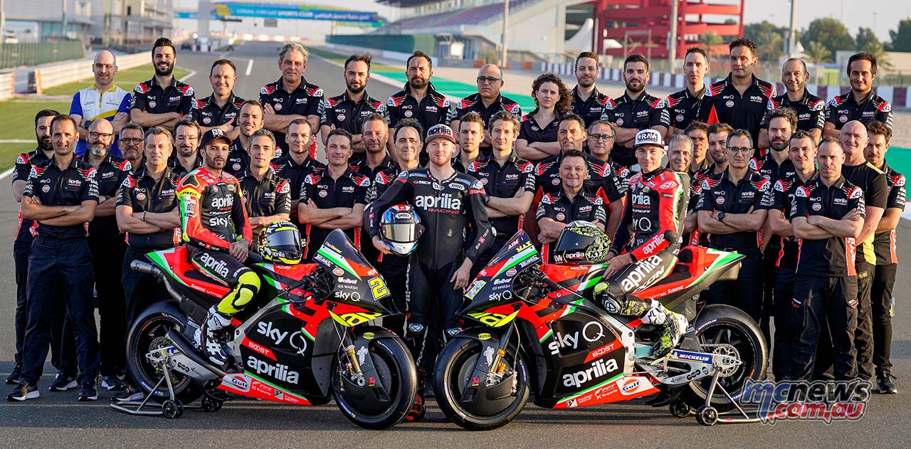 Aprilia officially launch the new RS-GP for 2020 MotoGP challenge | MCNews