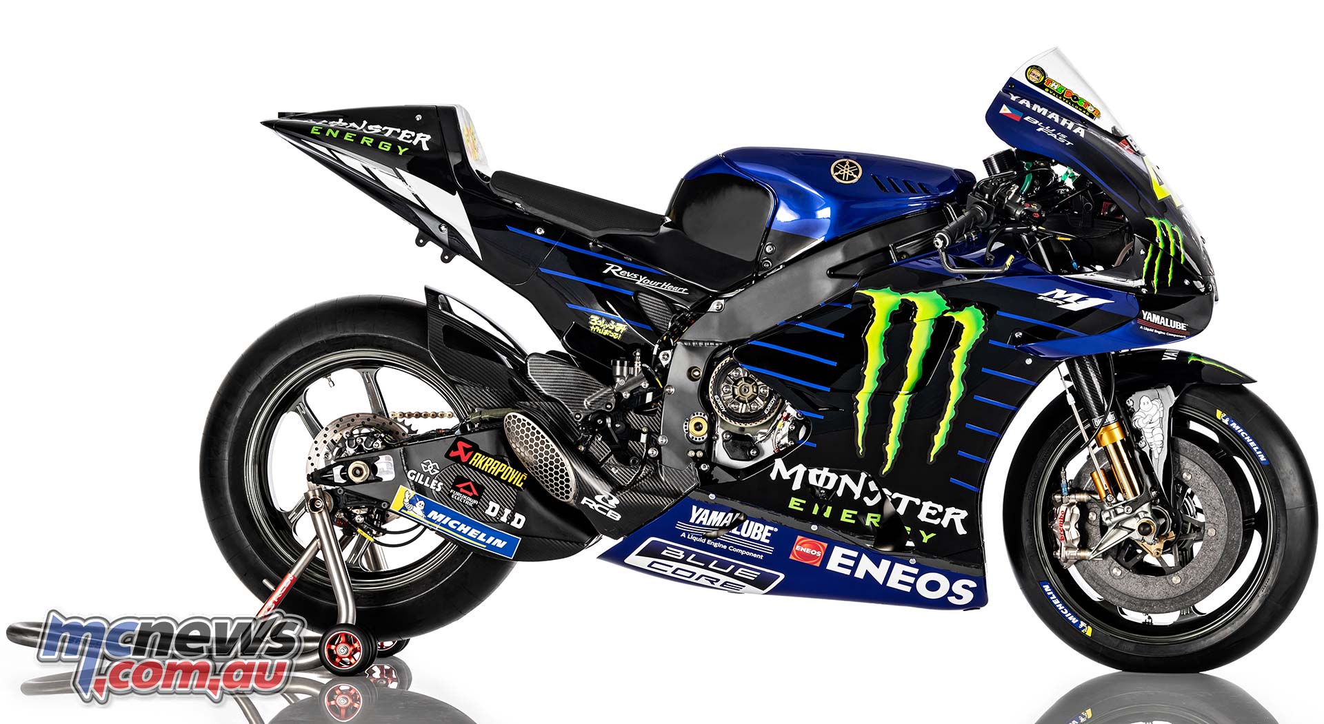 2020 Yamaha YZR M1 and Yamaha MotoGP Team MCNews