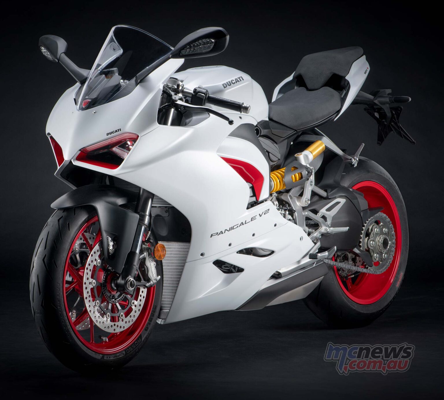 New White Rosso livery for Ducati Panigale V2 | MCNews