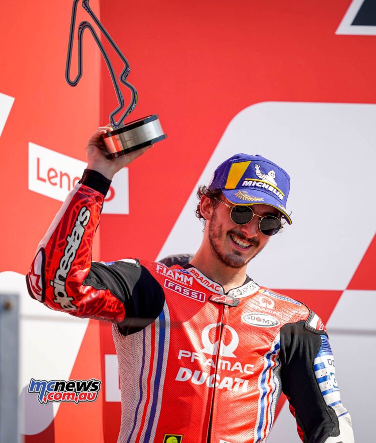 Pecco Bagnaia extends Ducati contract through 2026 | MCNews