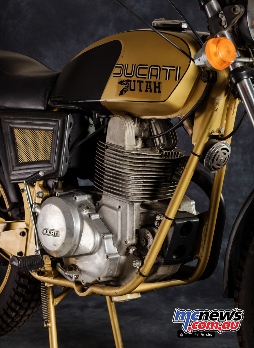 Ducati 350 Utah | A single-cylinder prototype | MCNews