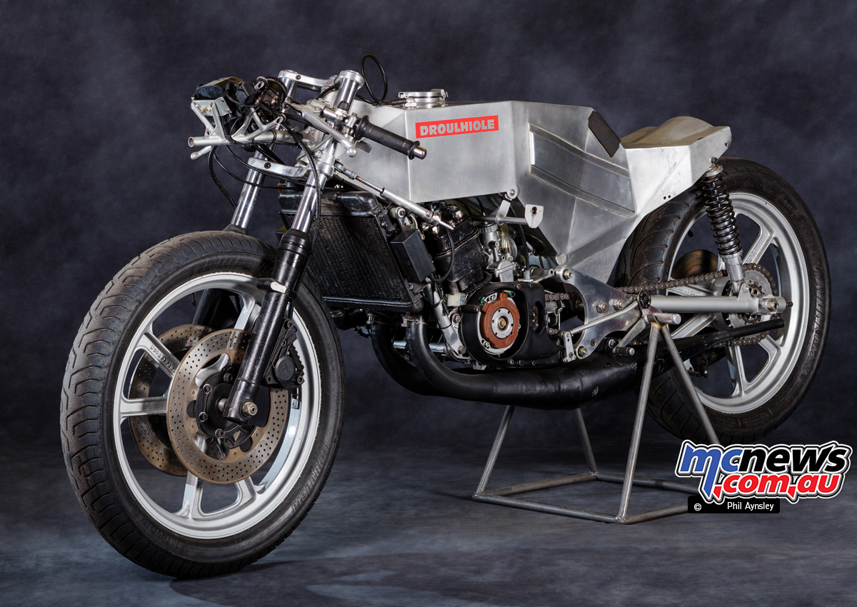 Bernard Droulhiole's monocoque chassis meets TZ350 motor | MCNews
