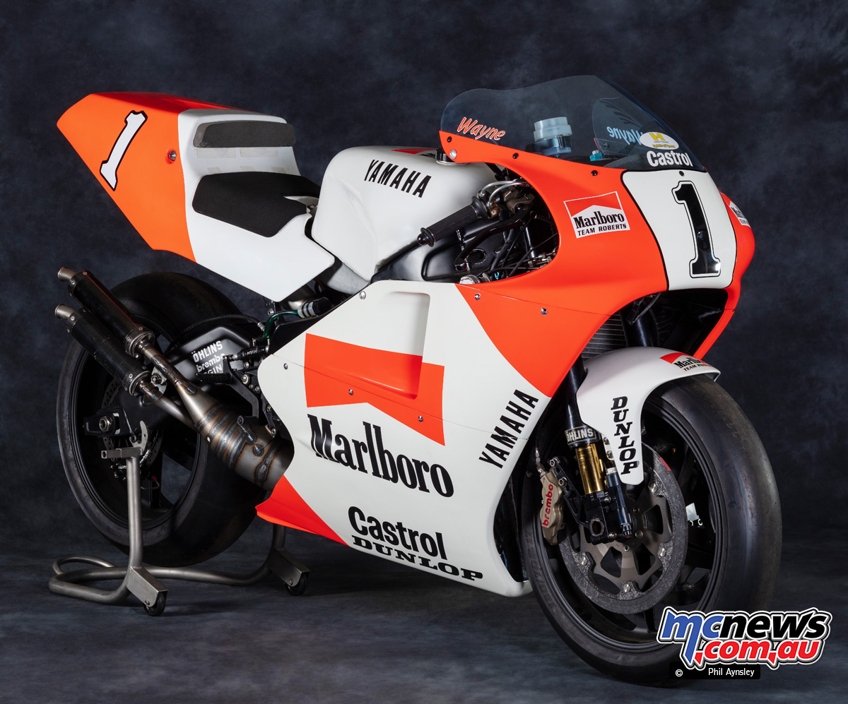 Wayne Rainey 1993 Yamaha 0WF2 500 GP Racer | MCNews