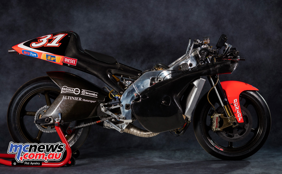 Harada's Aprilia RSW-2 500 two-stroke Grand Prix machine | MCNews