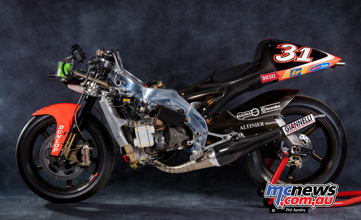 Harada's Aprilia RSW-2 500 two-stroke Grand Prix machine | MCNews