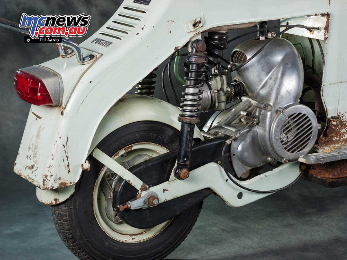 Ducati's two-stroke 100 Brio scooter | MCNews