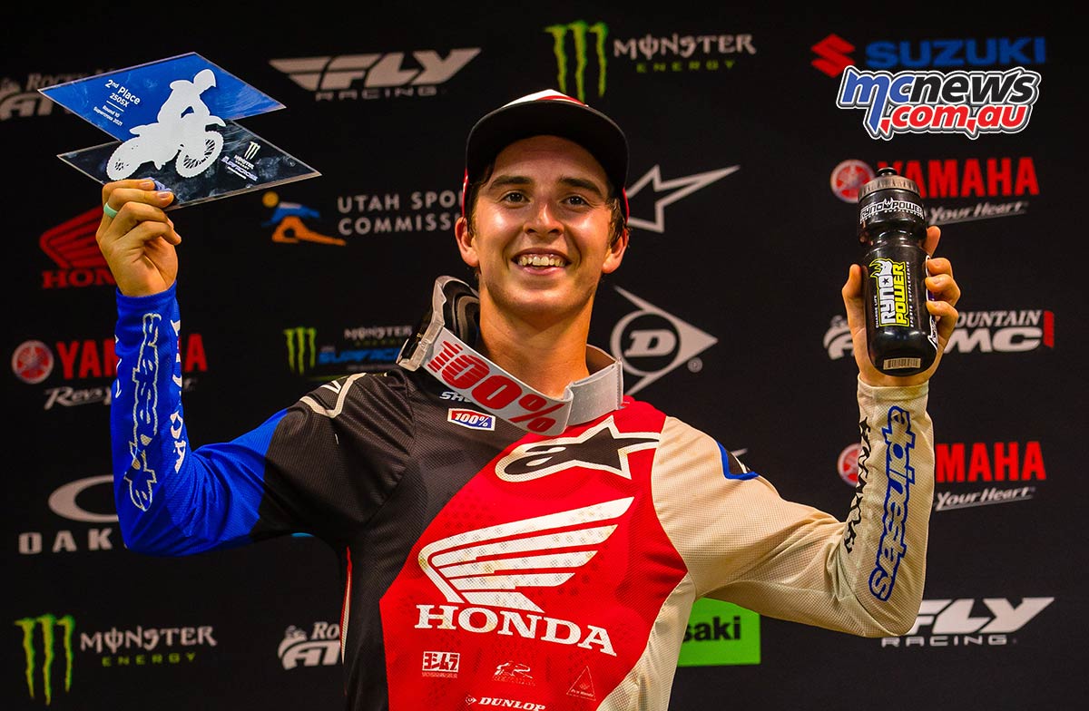 Hunter Lawrence on the podium in Texas | Video Highlights | MCNews