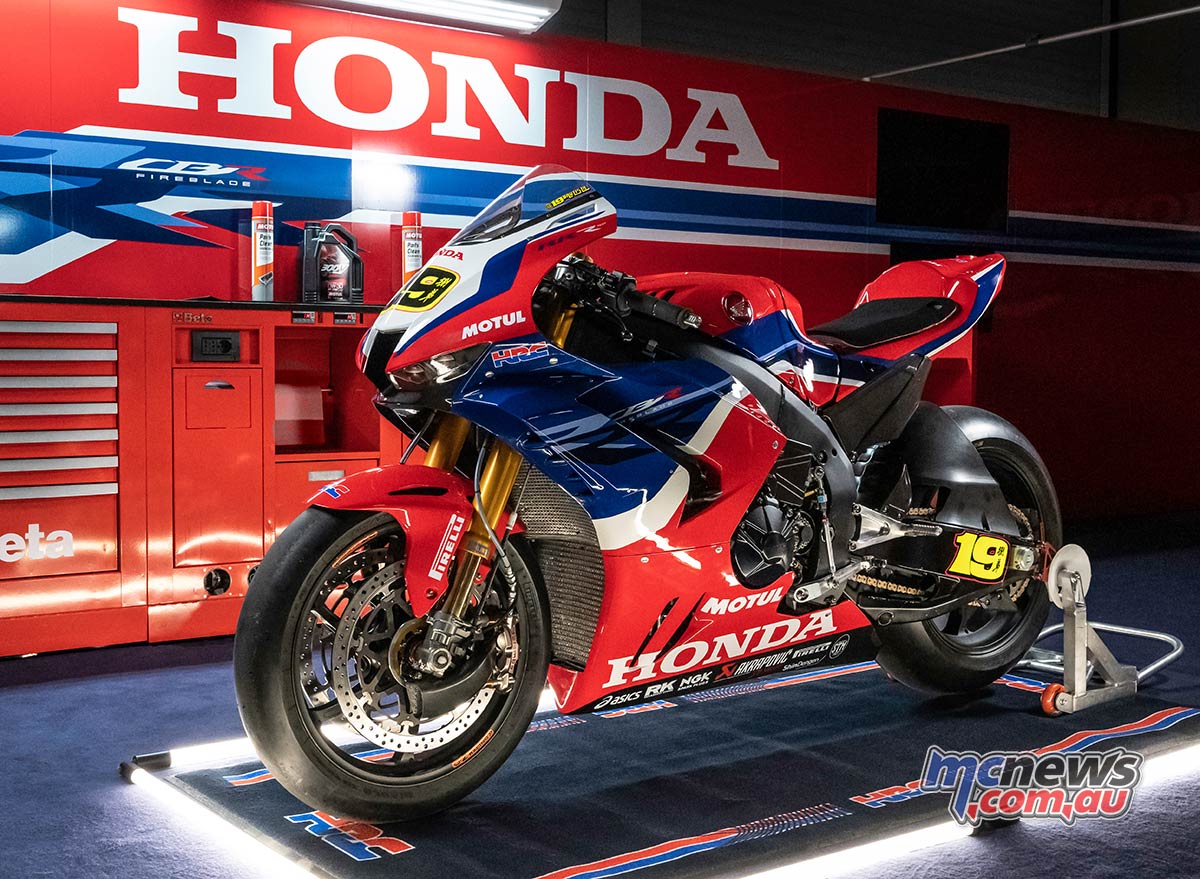 HRC officially launch 2021 WorldSBK tilt | MCNews