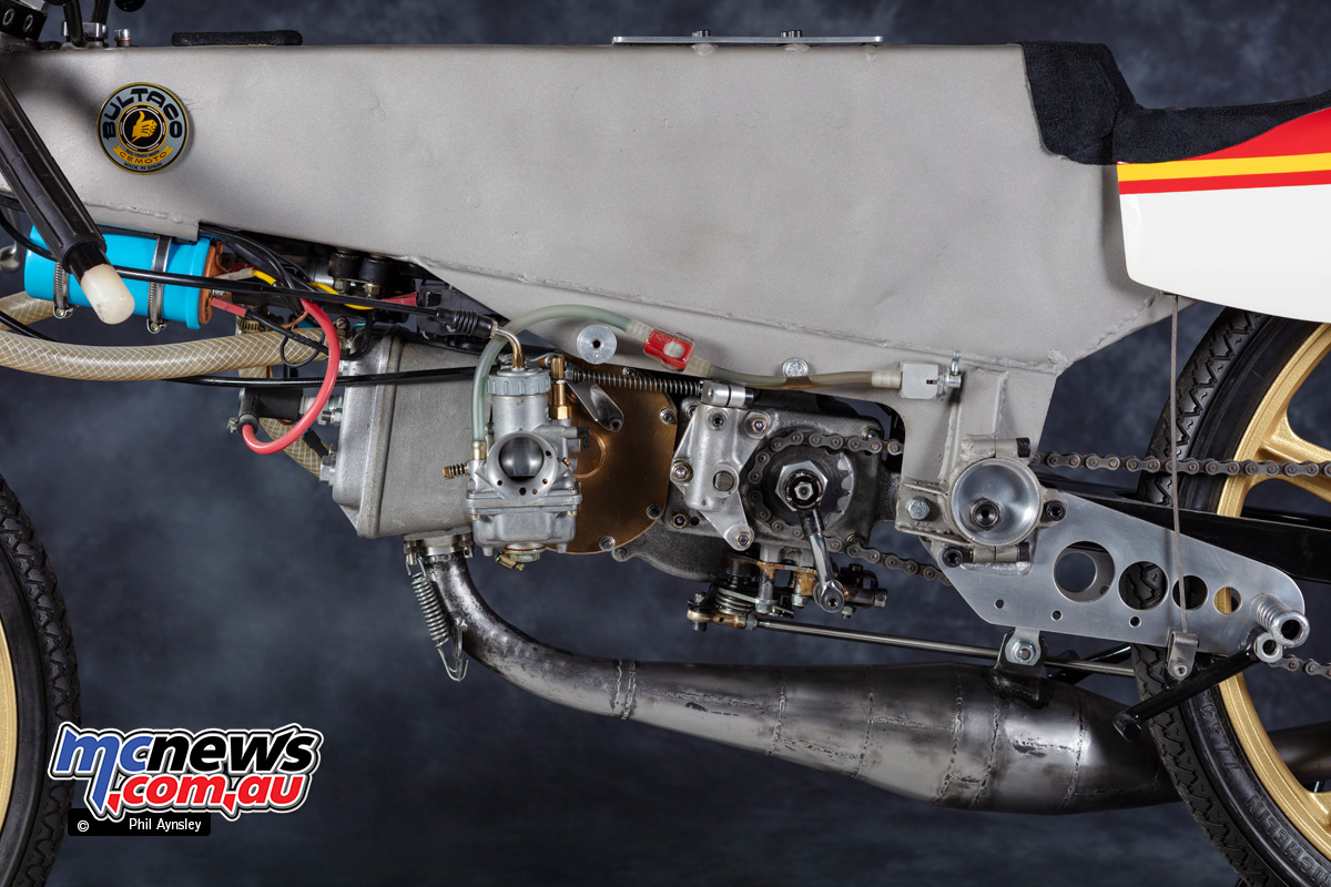 Bultaco 50 cc GP Racer - 55kg - 18.5hp - 205 km/h | MCNews