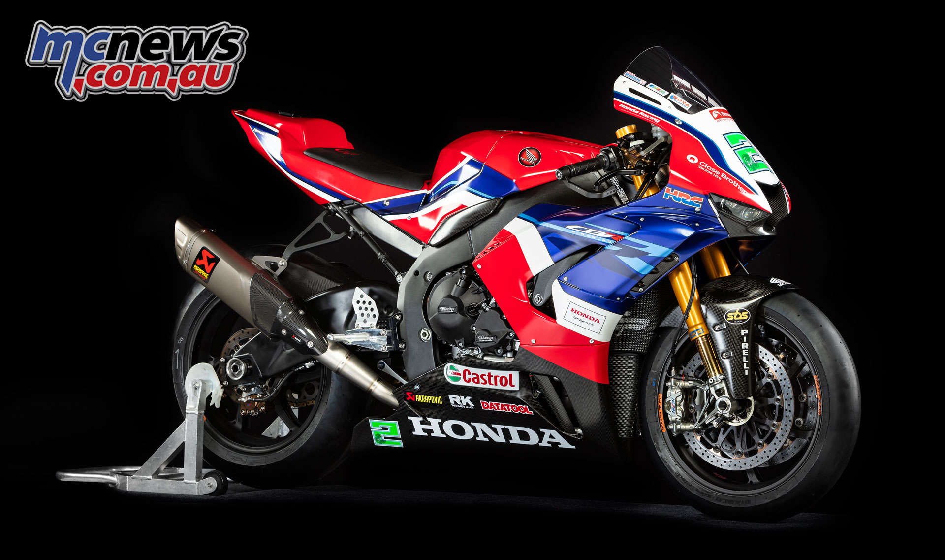 Honda Racing UK reveal Fireblade SP mounted 2021 BSB line-up | MCNews