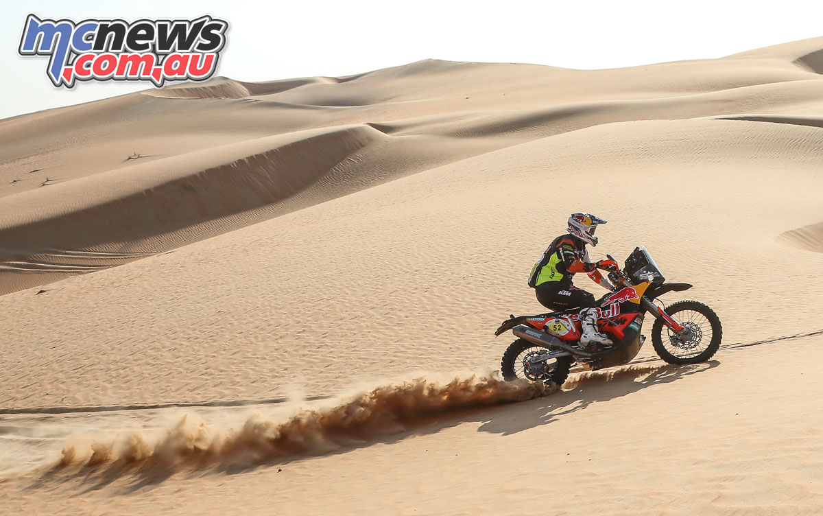 Daniel Sanders third at Abu Dhabi Desert Challenge Stage Two | MCNews