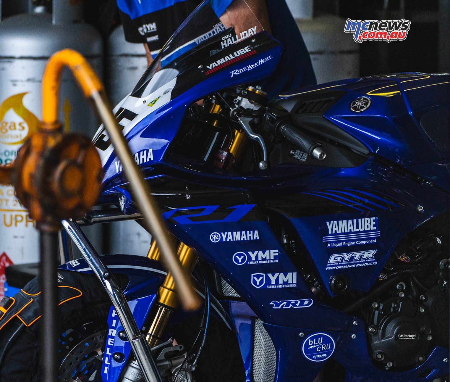 2022 Yamaha Racing Team YZF-R1 ASBK race machines, and riders, break ...