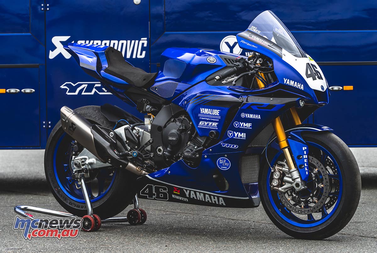 2022 Yamaha Racing Team YZF-R1 ASBK race machines, and riders, break ...