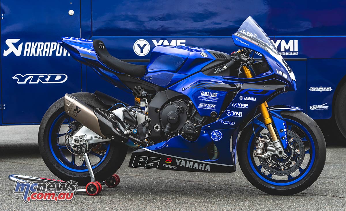 2022 Yamaha Racing Team YZF-R1 ASBK race machines, and riders, break ...