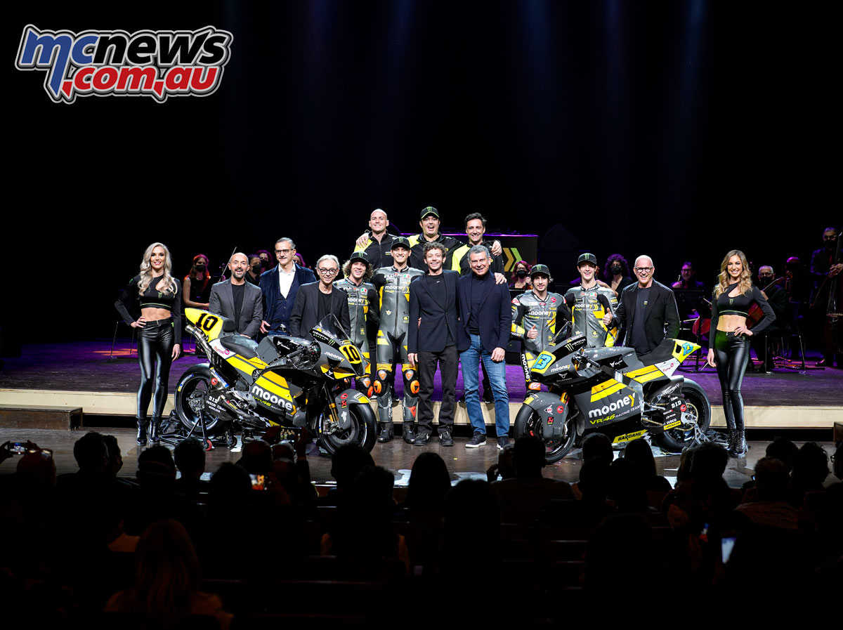 Mooney VR46 Racing Team officially revealed in Pesaro | MCNews