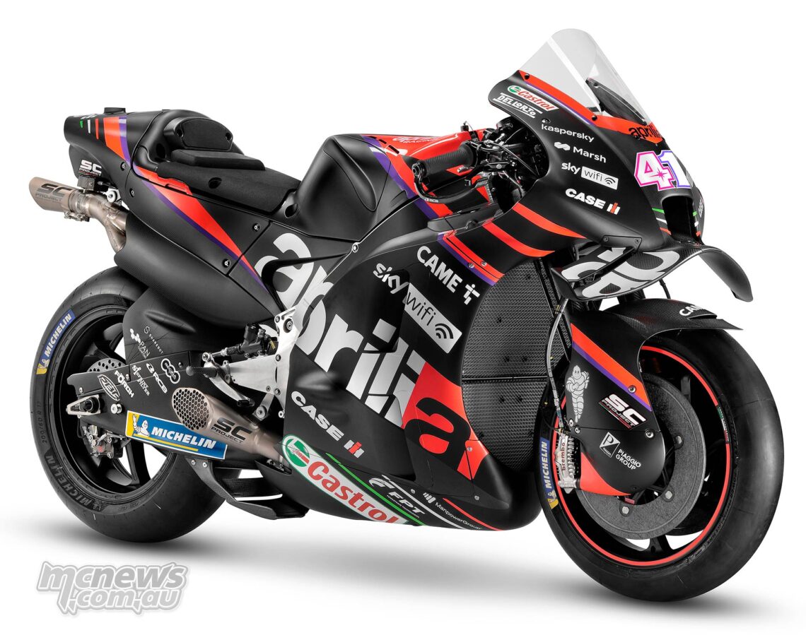 Aprilia officially launch 2022 MotoGP efforts | MCNews